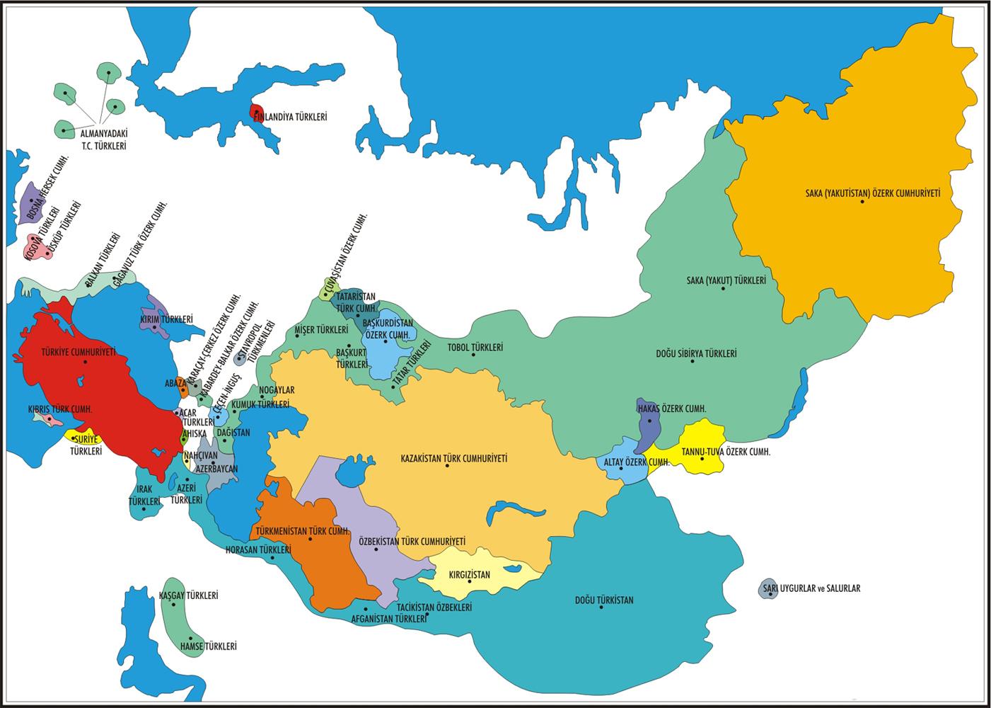 Tûran İlleri - Türkistan Birliği